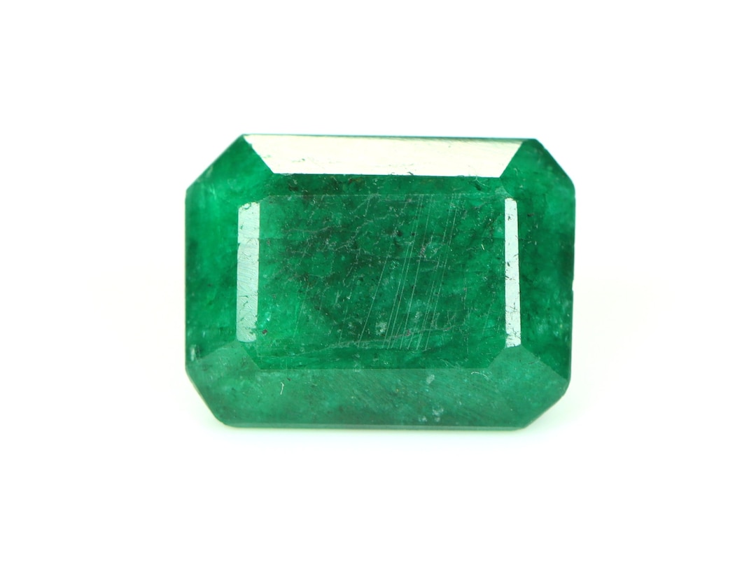 Gorgeous Emerald Green Stone Natural Beryl Emerald Faceted - Etsy