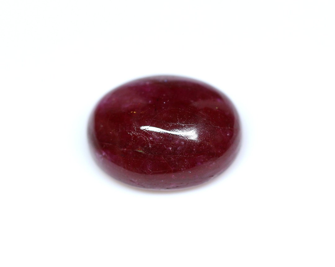 Beautiful Red Beryl Stone Natural Bixbite Cabochon Gemstone Red Beryl ...