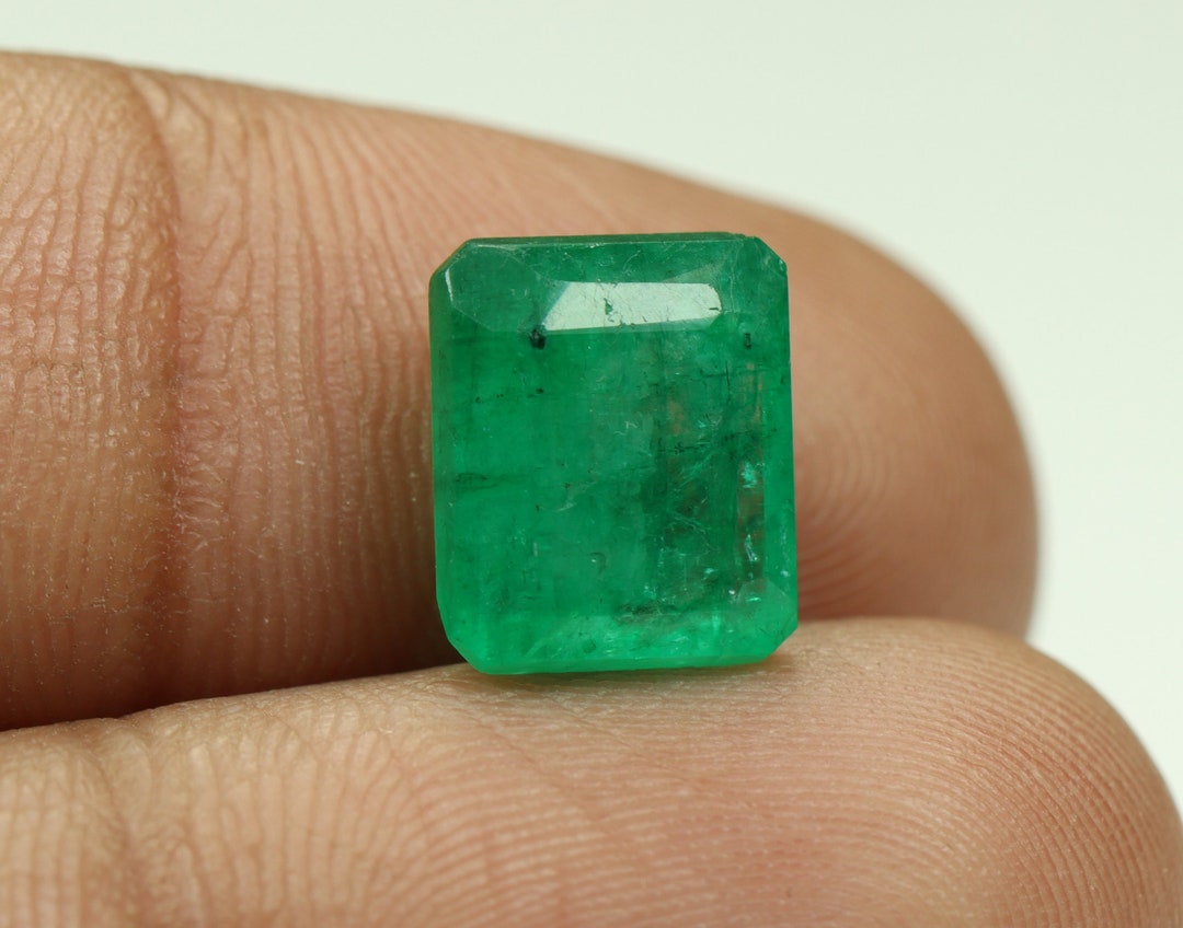10x9 MM Beryl Emerald Faceted Gemstone Octagon Shape Emerald - Etsy