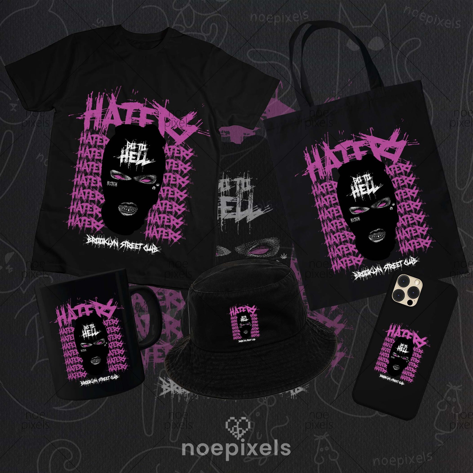 Haters Urban Streetwear T-shirt Design, Urban Streetstyle Png, Pop ...