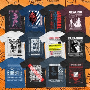 163 Urban Streetwear T-shirt Design Bundle, Urban Streetstyle, Pop ...