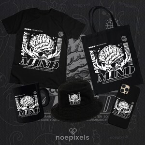 Mind Control Urban Streetwear T-shirt Design, Urban Streetstyle Png ...