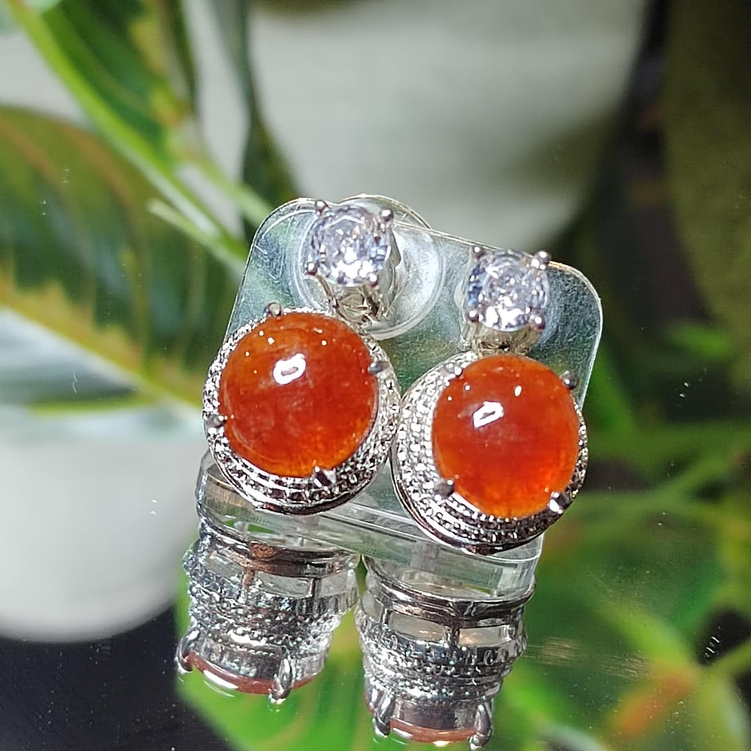 Certified Burmese Icy Red Jadeite Cabochon Pair | Natural Type A Jade ...