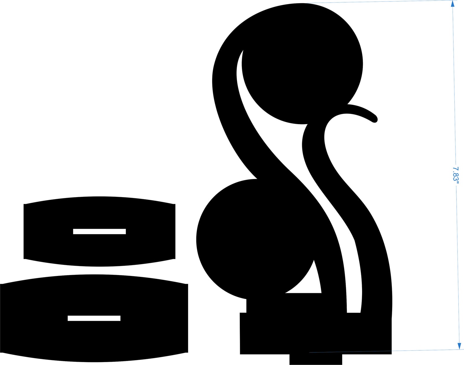 DXF Files for Laser Trophy Vector Projects for CNC Router - Etsy