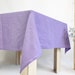 Light Purple Linen Tablecloth Various Size Lilac Lavender Wedding Large ...