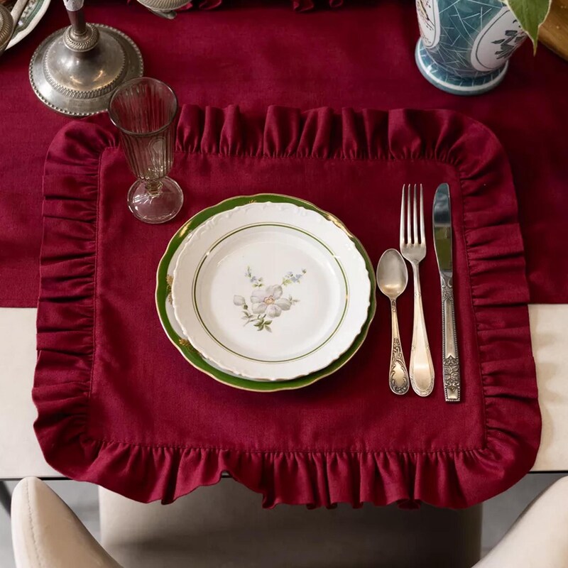 Ruffled Placemats - Etsy