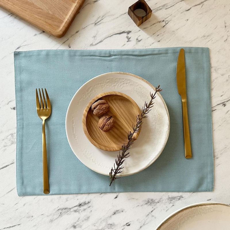 Blue Wedge Placemat - Etsy