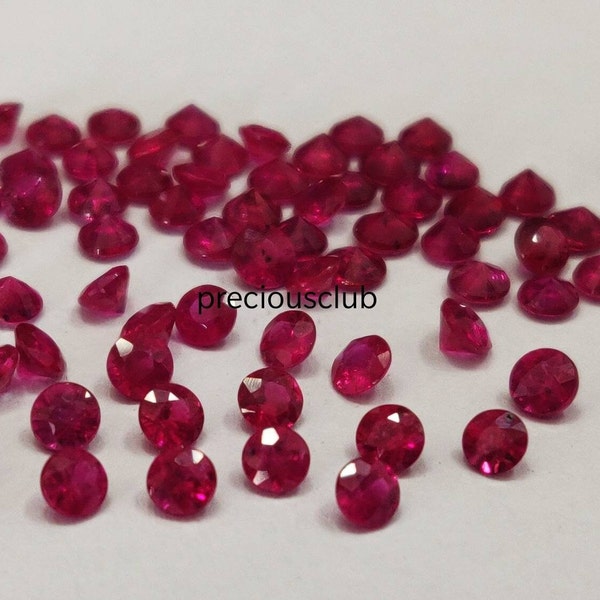 Natural Ruby Jewelry - Etsy