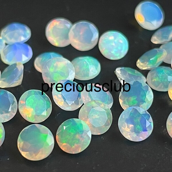 Faceted Opal - Etsy