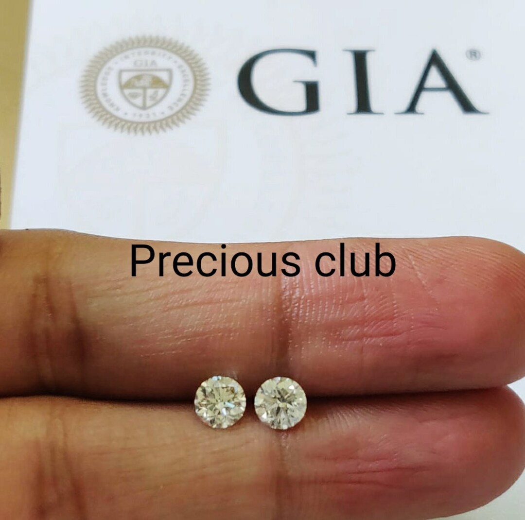 Natural White E-F Color Round Diamond Brilliant Cut Vs 3.75mm - Loose ...