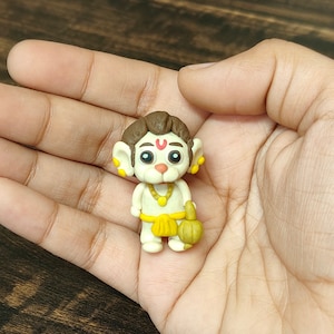 Baby Hanuman Figure, Doll, Figurine, Toy, Miniature, Monkey God, Hindu ...