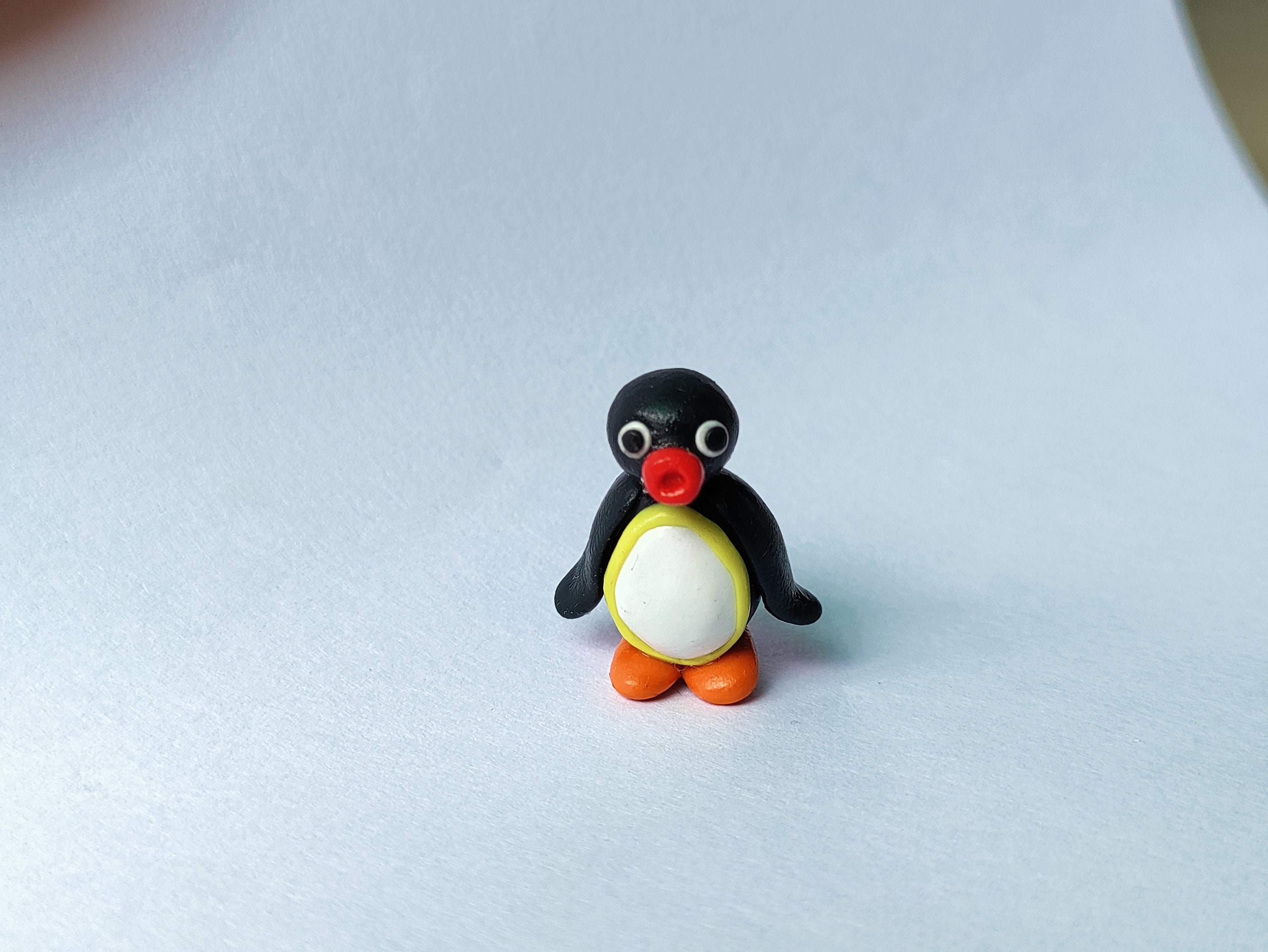Micro Miniature Pingu Doll Toy Figure Miniature Collectible Action ...