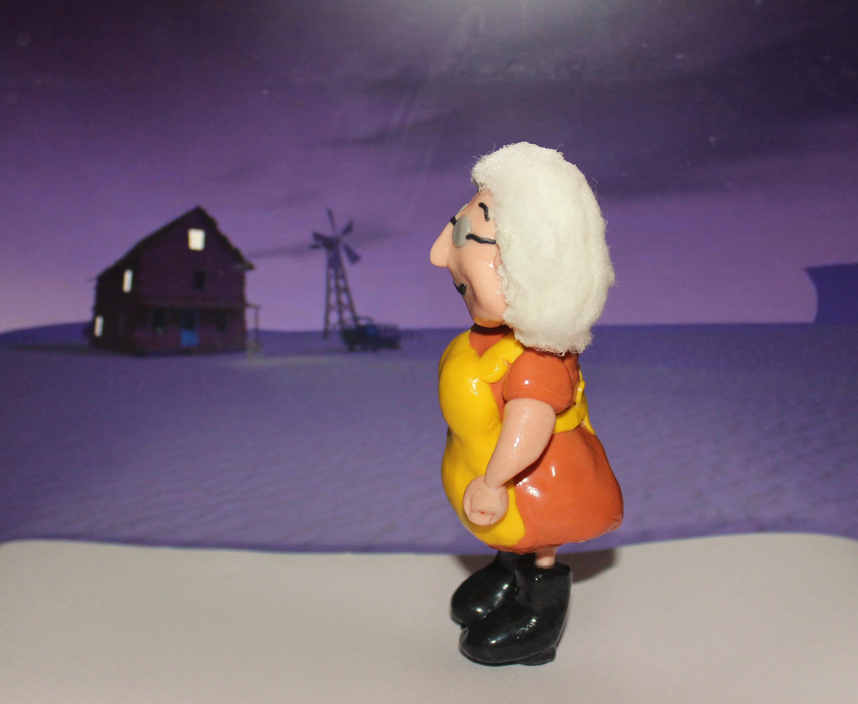 Courage the Cowardly Dog Figurines: Muriel & Eustace Bagge, Polymer ...