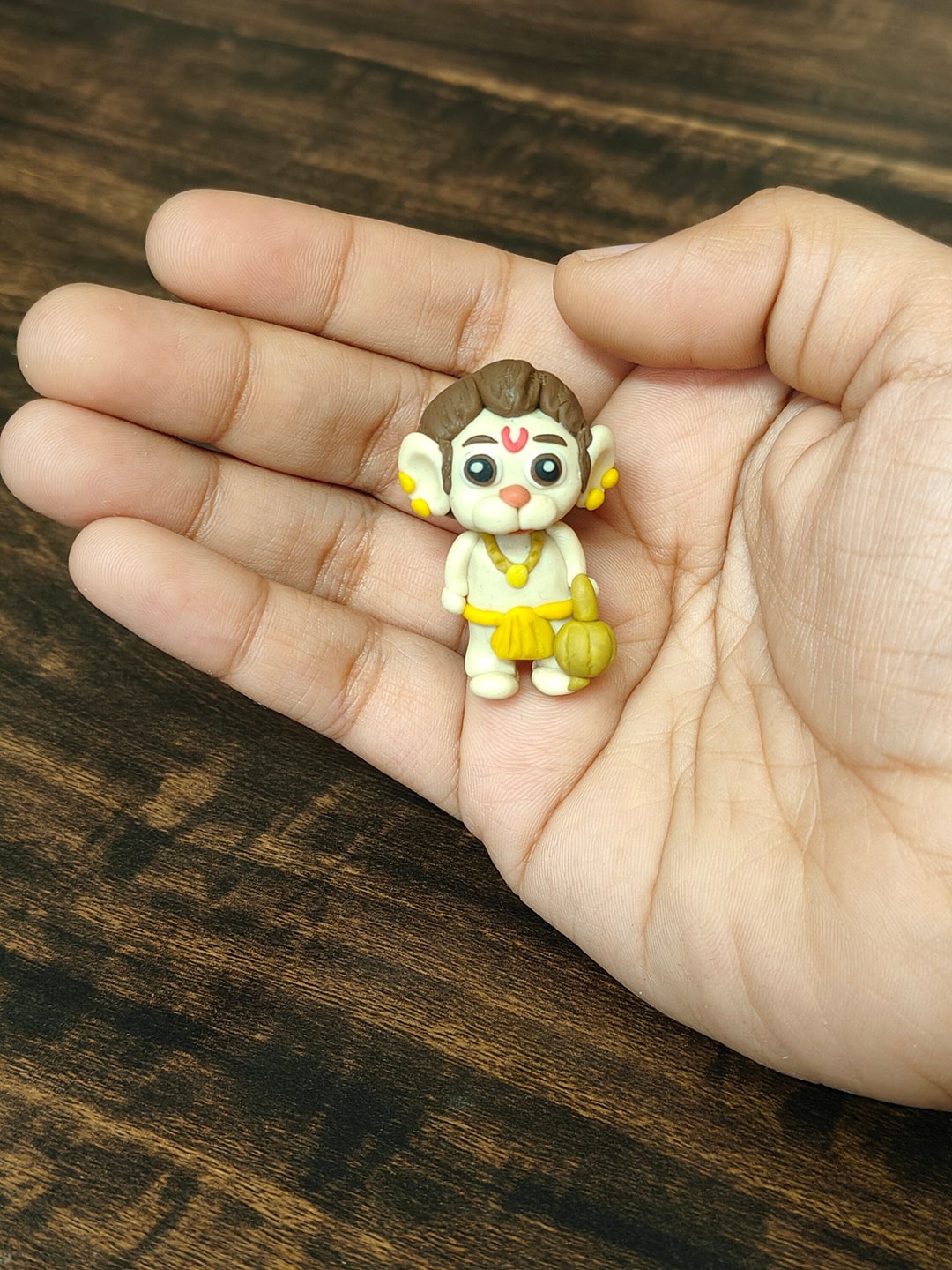 Baby Hanuman Figure, Doll, Figurine, Toy, Miniature, Monkey God, Hindu ...