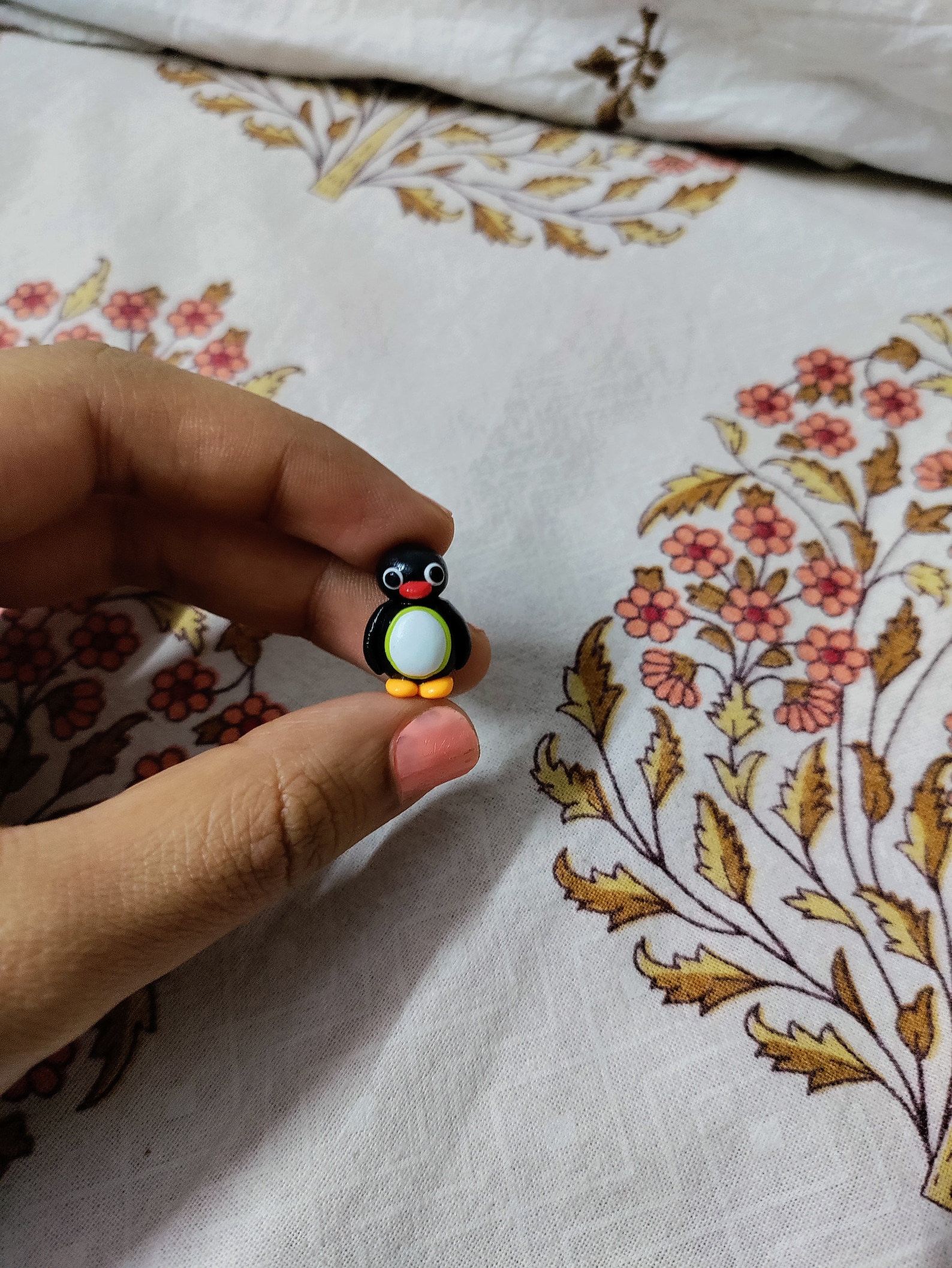Micro Miniature Pingu Doll Toy Figure Miniature Collectible - Etsy
