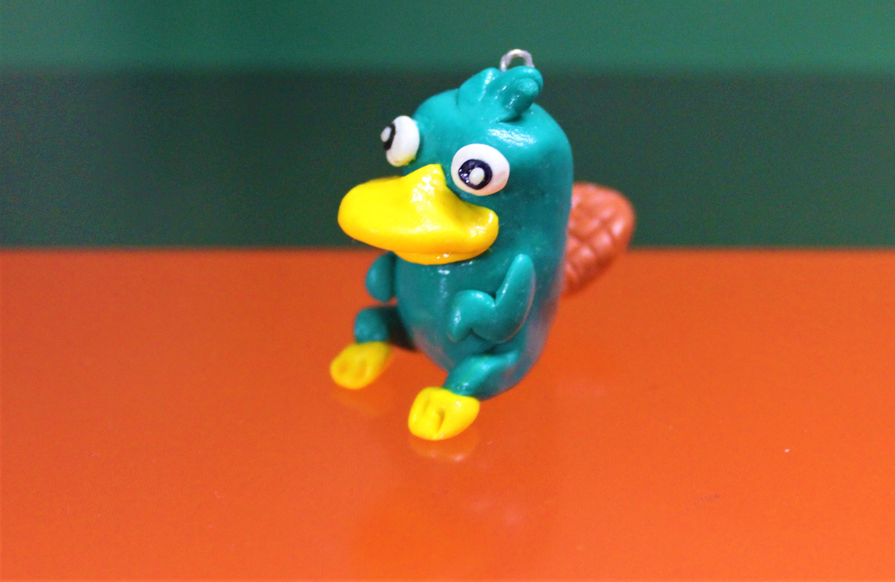 Platypus Perry Keychain/ Agent P Figure, Figurine, Dolls, Toys ...