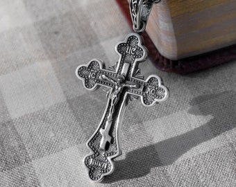 Priest Cross Necklace - Etsy