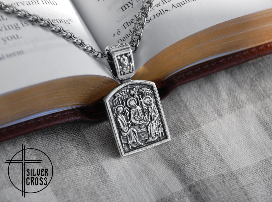 Holy Trinity Religious Christian Orthodox Jewelry Necklace - Saint ...
