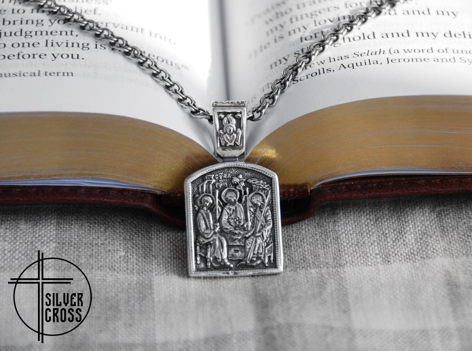 Holy Trinity Religious Christian Orthodox Jewelry Necklace | Etsy