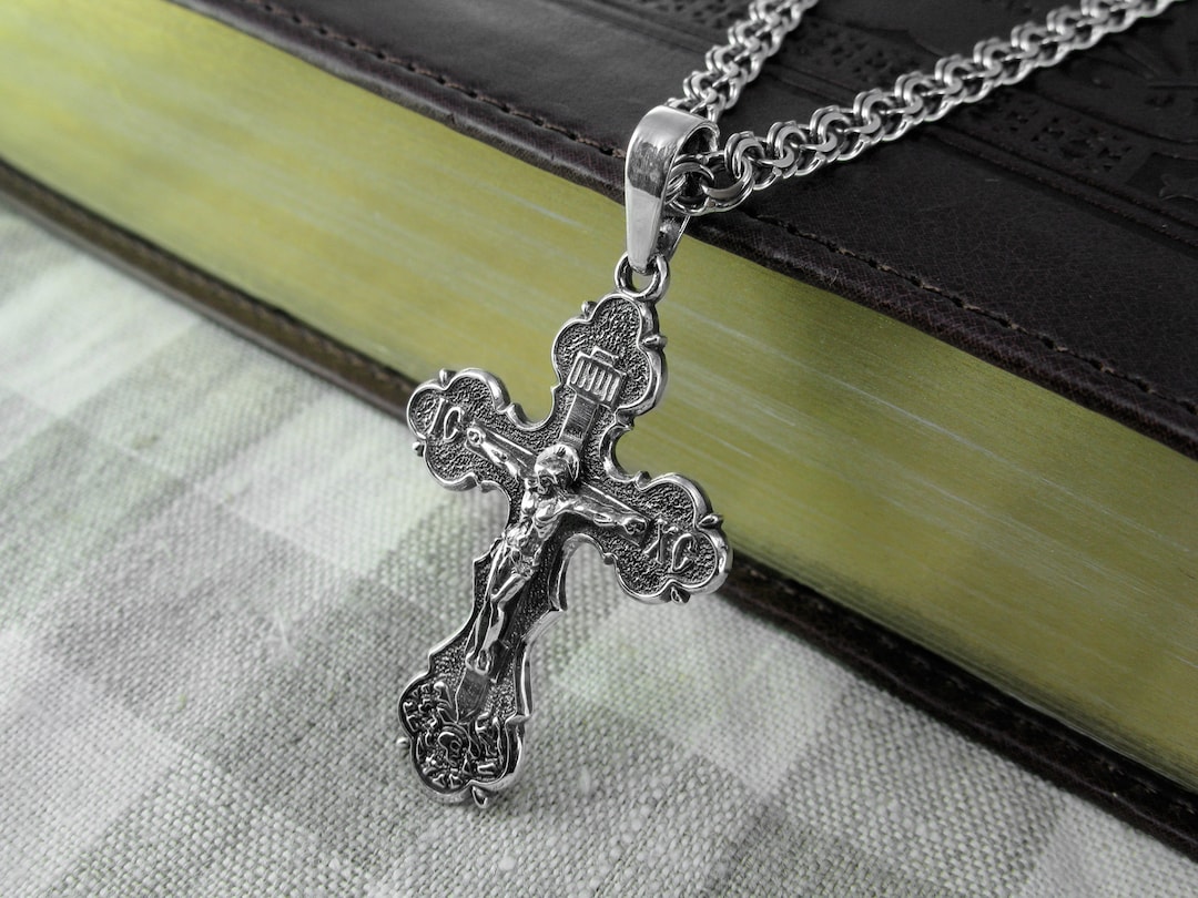 Schne Russische Kreuz Kette Fotos