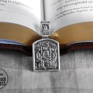 Holy Trinity Religious Christian Orthodox Jewelry Necklace - Saint ...