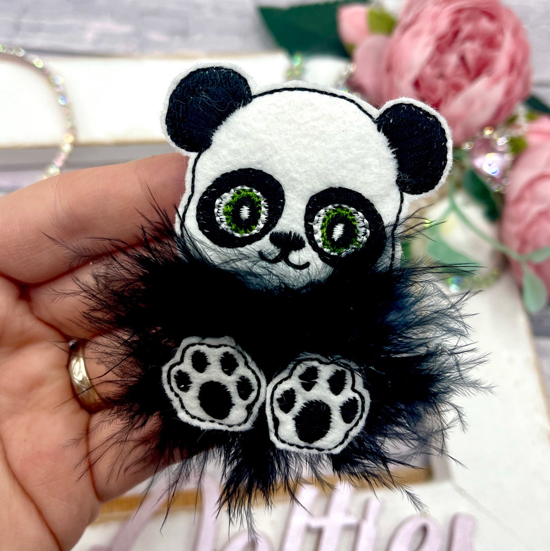 ITH Panda Furbaby, Panda Fur Baby, Panda Embroidery, Digital Designs ...