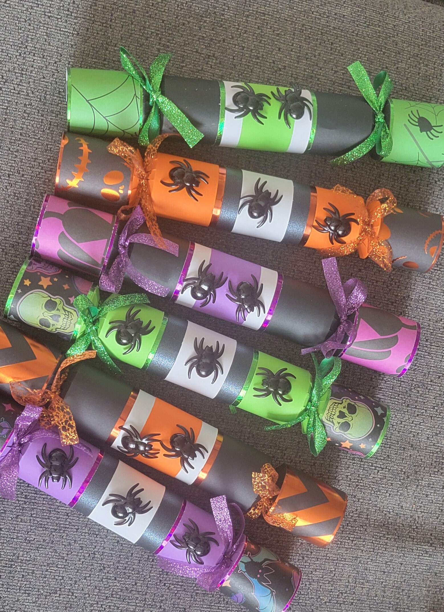Fill Your Own Spidery Halloween Crackers - Etsy