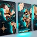LED Cork World Map: Wooden Push Pin Travel Planner - Etsy