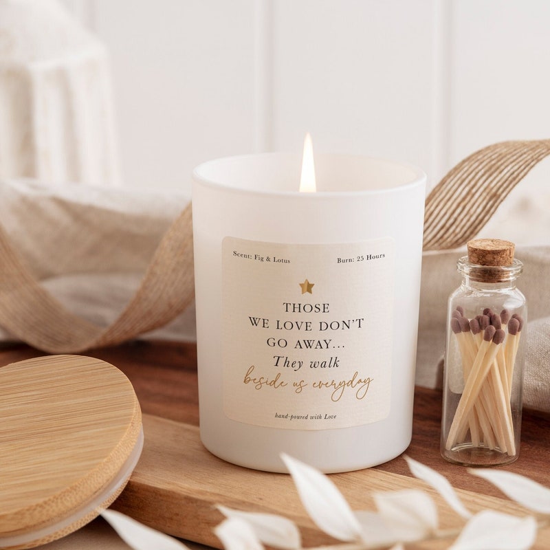 Friend Memory Candle - Etsy UK