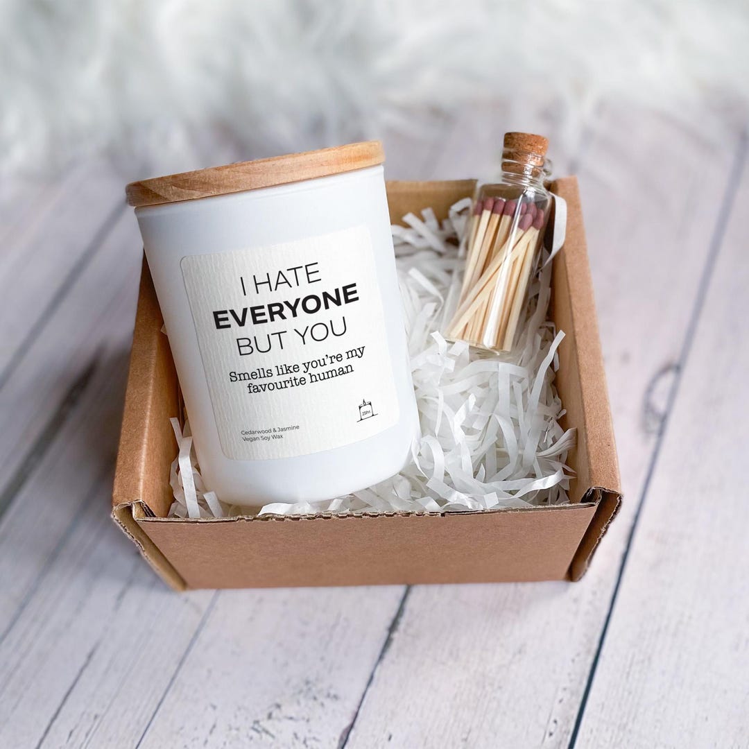 Candle With Box and Matches - Funny Girlfriend, Wife or Best Friend ...