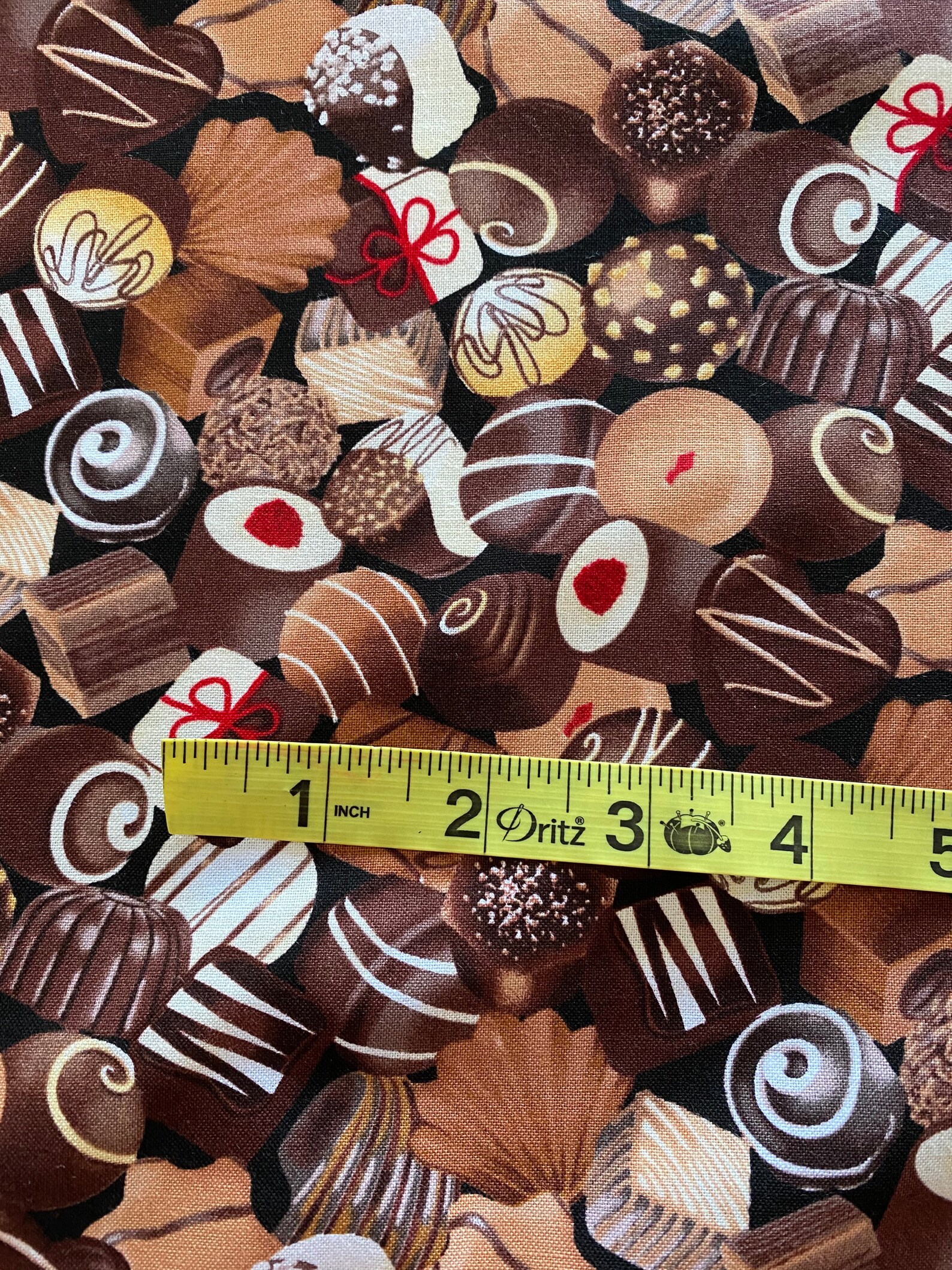 Chocolate Truffles Fabric: 100% Cotton, Quilting & Crafts - Etsy