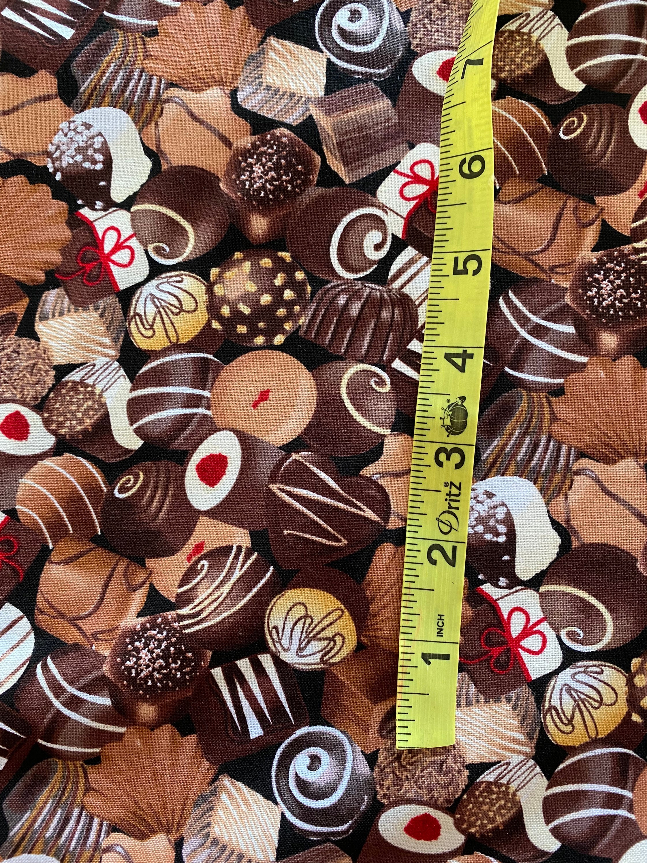 Chocolate Truffles Fabric: 100% Cotton, Quilting & Crafts - Etsy