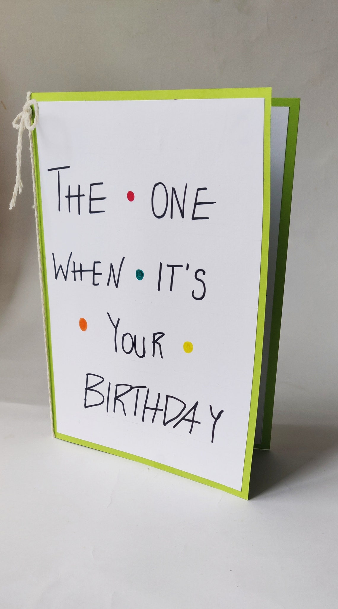 Friends TV Show Handmade Card - Etsy