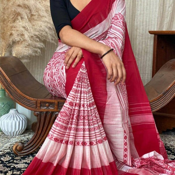 Durga Puja Special Saree - Etsy