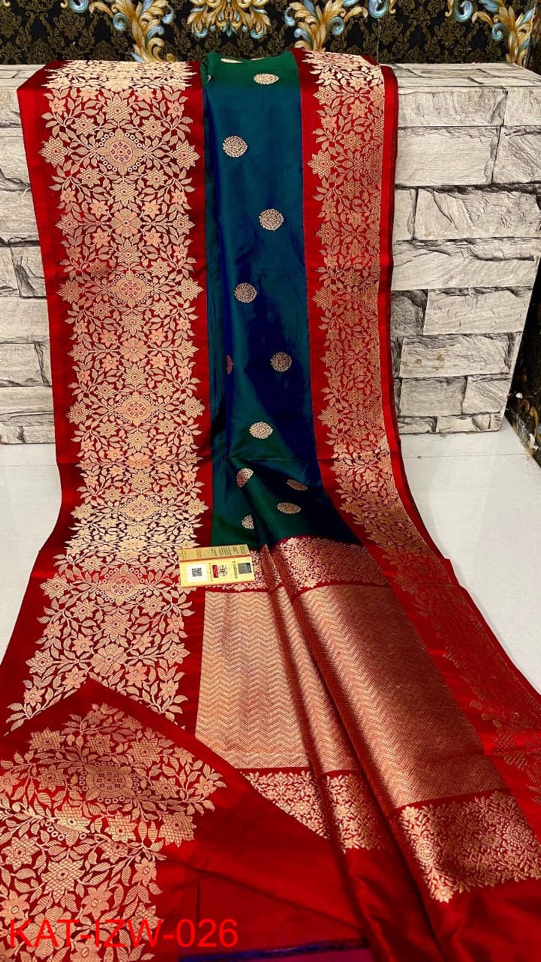 Pure Katan Banarasi Saree Banaras Handloom Katan Silk Saree Silk Mark ...