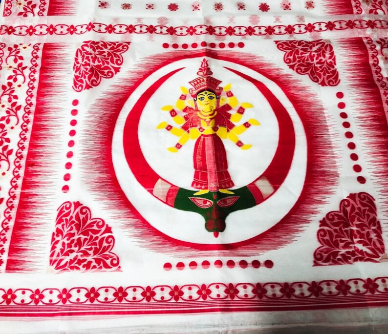 Durga Puja Saree/ Exclusive Durga Puja Collection Maa Durga Weaved ...
