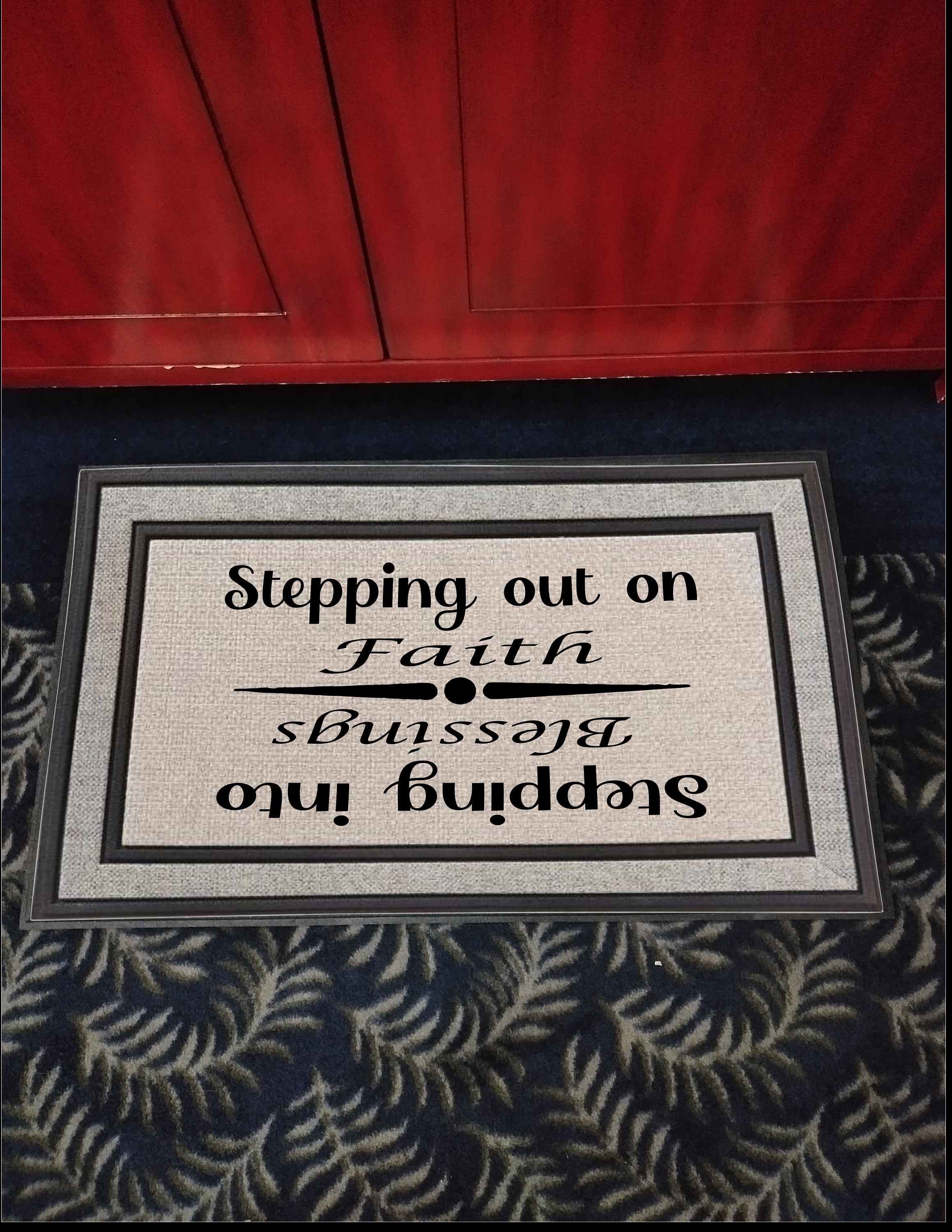 Stepping Out On Faith Stepping Into Blessings Housewarming - Etsy