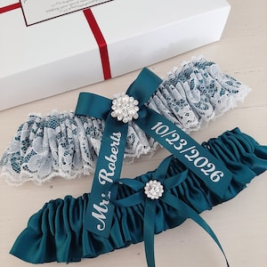 Bridal Garter, Garter Belt, Ivory Garter, Wedding Garter Set, Bride ...