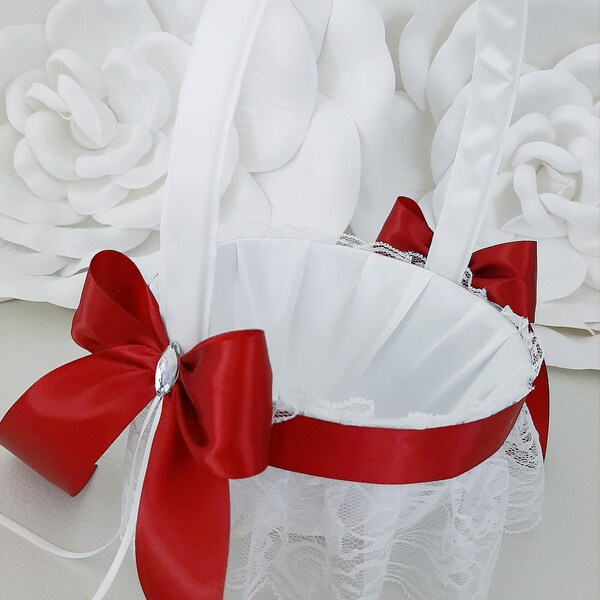 Red Basket - Etsy