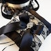 Black Wedding Garter, Garter Set, Garter Belt, Bridal Garter, Garters ...