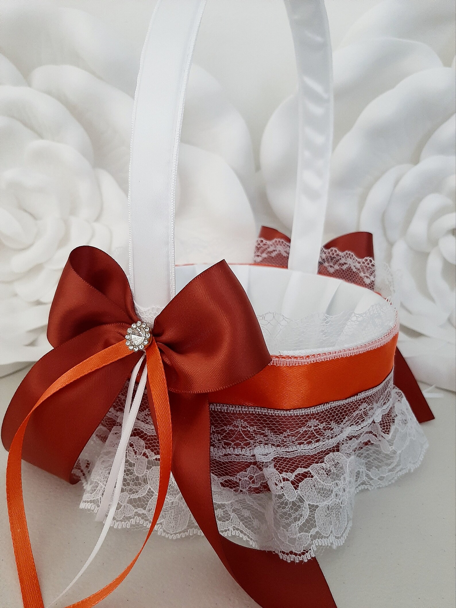Garter for Bride, Rust Burnt Orange Terracotta Wedding Fall, Bridal ...