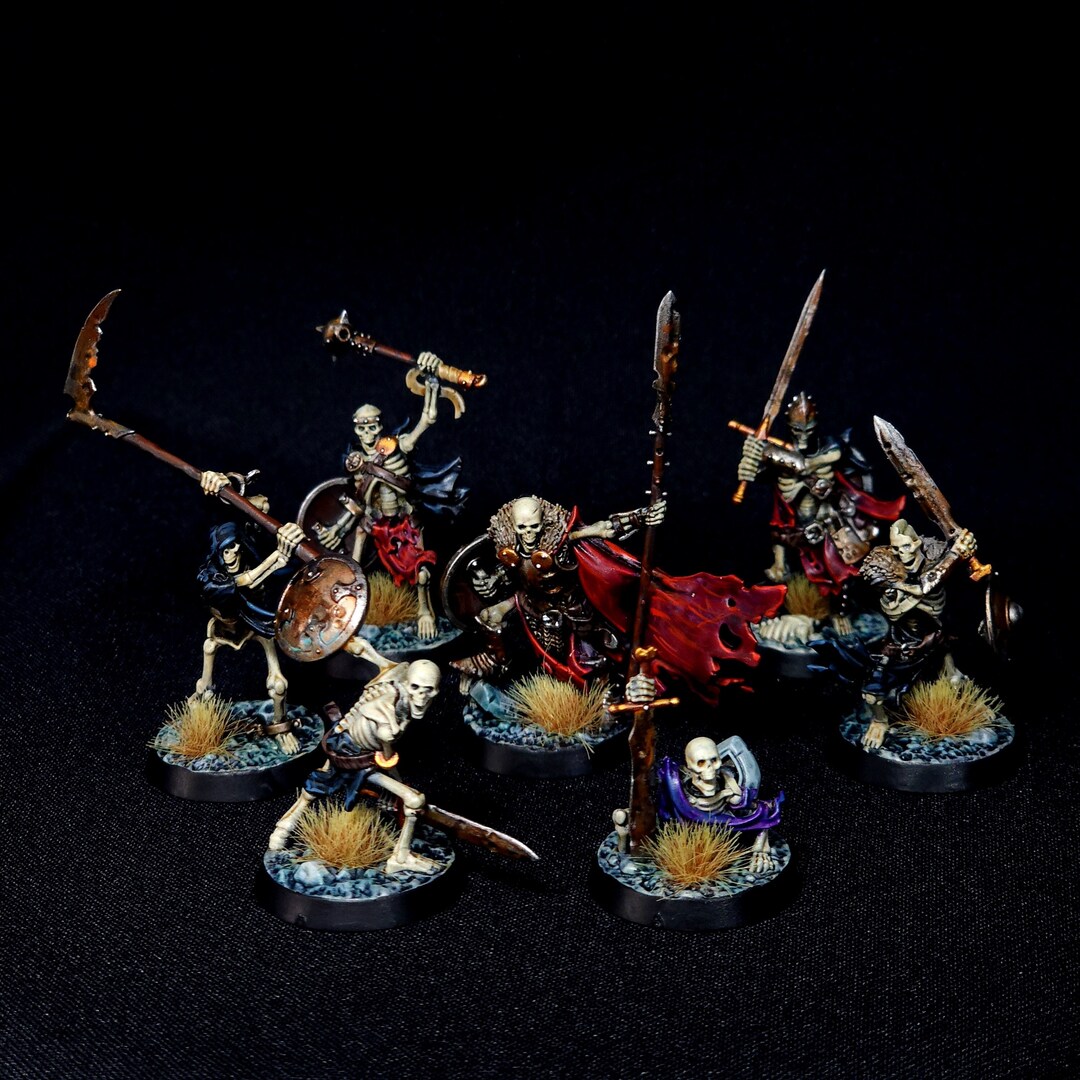 Warhammer AOS Age of Sigmar Underworlds Shadespire SEPULCHURAL GUARD - Etsy
