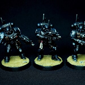 Warhammer 40K Raven Guard Space Marine PRIMARIS INFILTRATORS / PHOBOS ...