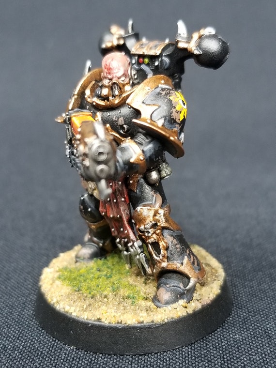 Toys Pro-Painted Warhammer 40k Chaos Space Marines x10 Miniature Toys ...