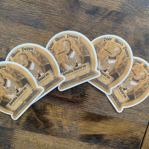 Poor Man Pappy Label - Etsy