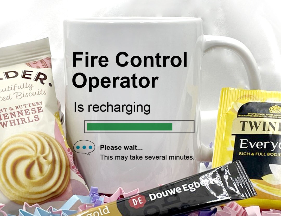 Fire Control Operator Mug, Fire Control Operator Gift, Funny Fire ...