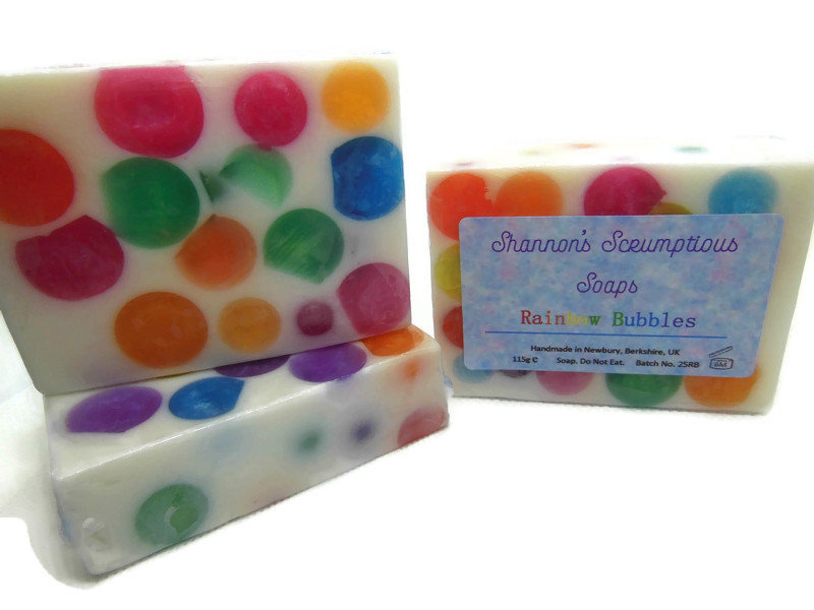 Rainbow Bubbles Soap Rainbow Soap Gumball Soap Gumdrops - Etsy