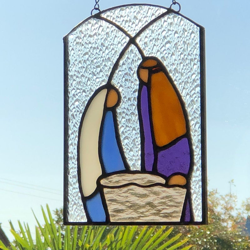 Glass Nativity - Etsy
