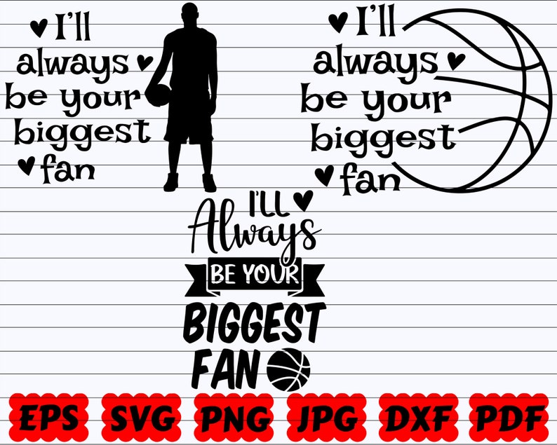 I'll Always Be Your Biggest Fan SVG Biggest Fan SVG | Etsy