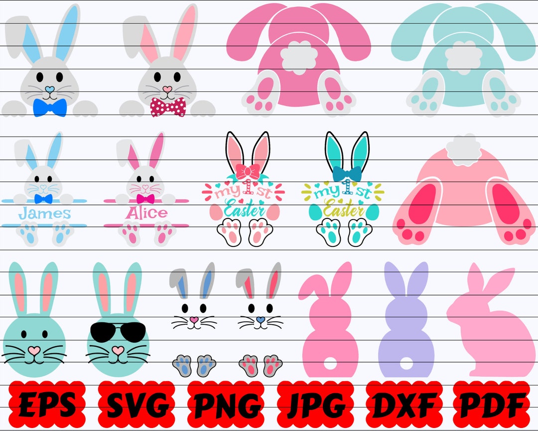 Easter Rabbit SVG | Rabbit SVG | Easter Rabbit Cut File | Rabbit ...